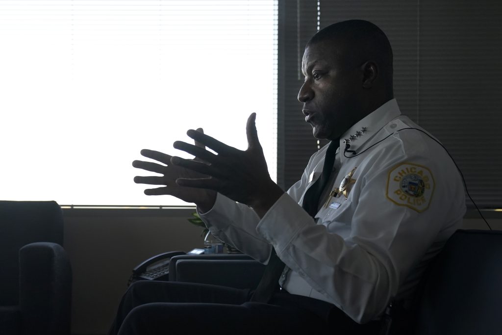 Chicago’s top cop says using police stations as short-term migrant ...